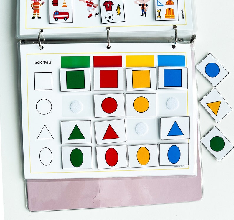 Personalized Toddler Busy Book Printable Quiet Book for Kids Counting ...