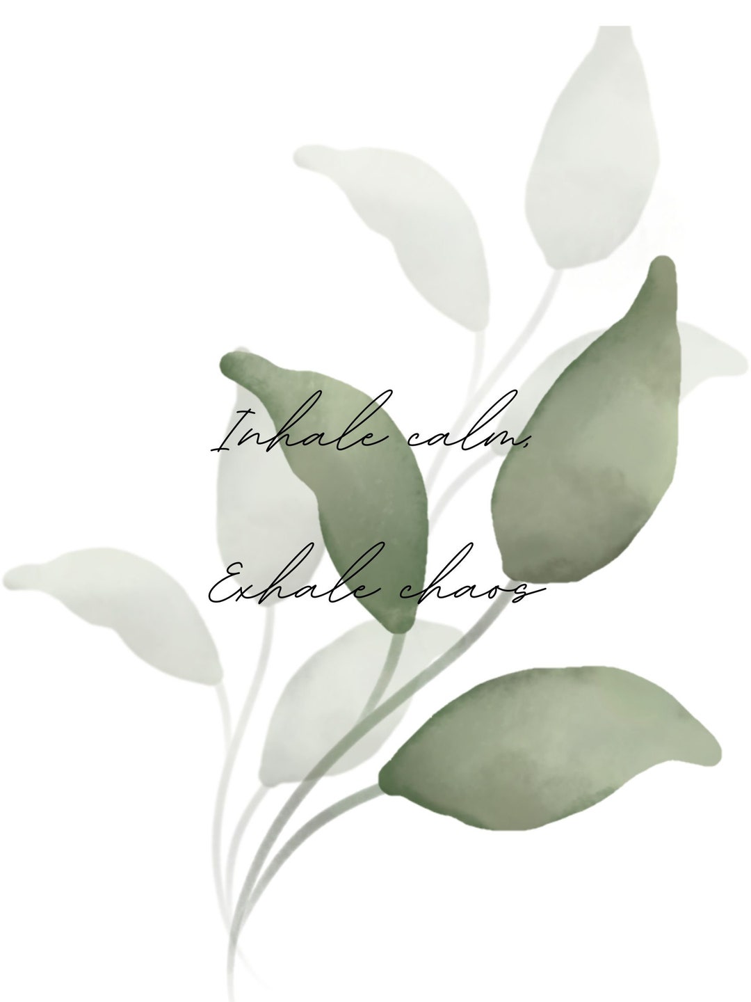 Calm Poster - Etsy