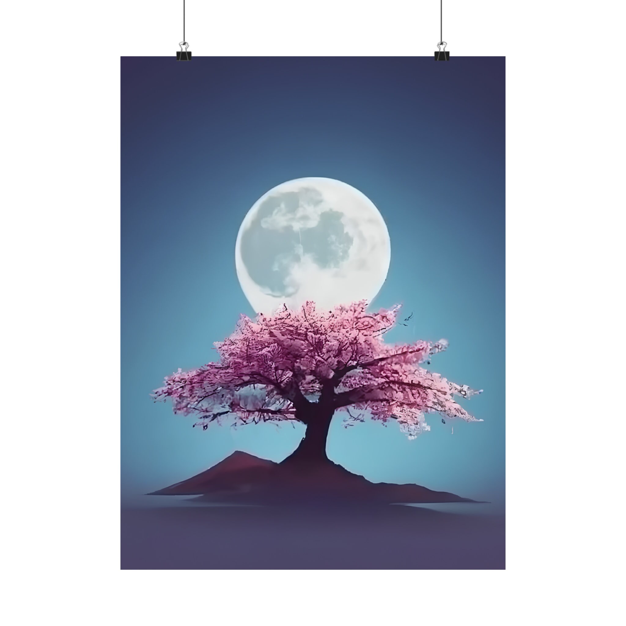 Cherry Blossom Tree Vertical Posters - Etsy