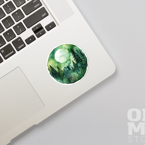 Forest Sticker, Wild Sticker, Nature Sticker, Mother Earth Sticker ...