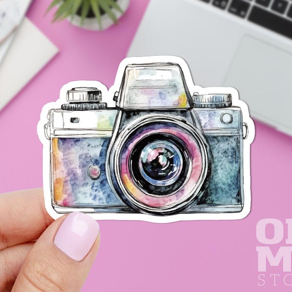 Camera MacBook Decal - Etsy