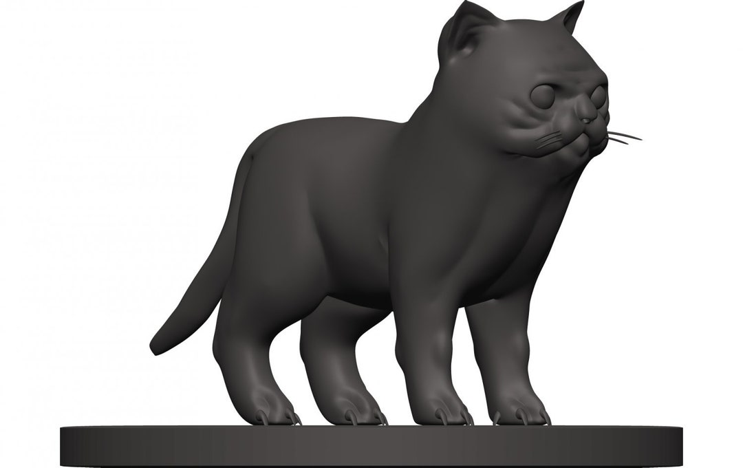 Cat Stl Model - Etsy