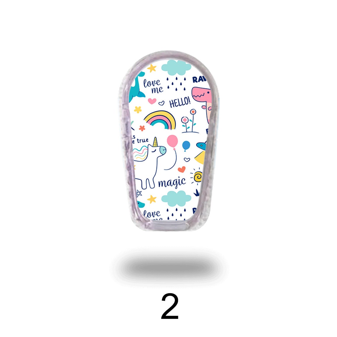 Doodle Dexcom G6 Transmitter Sticker, Diabetes Type 1, Diabetes Sticker ...