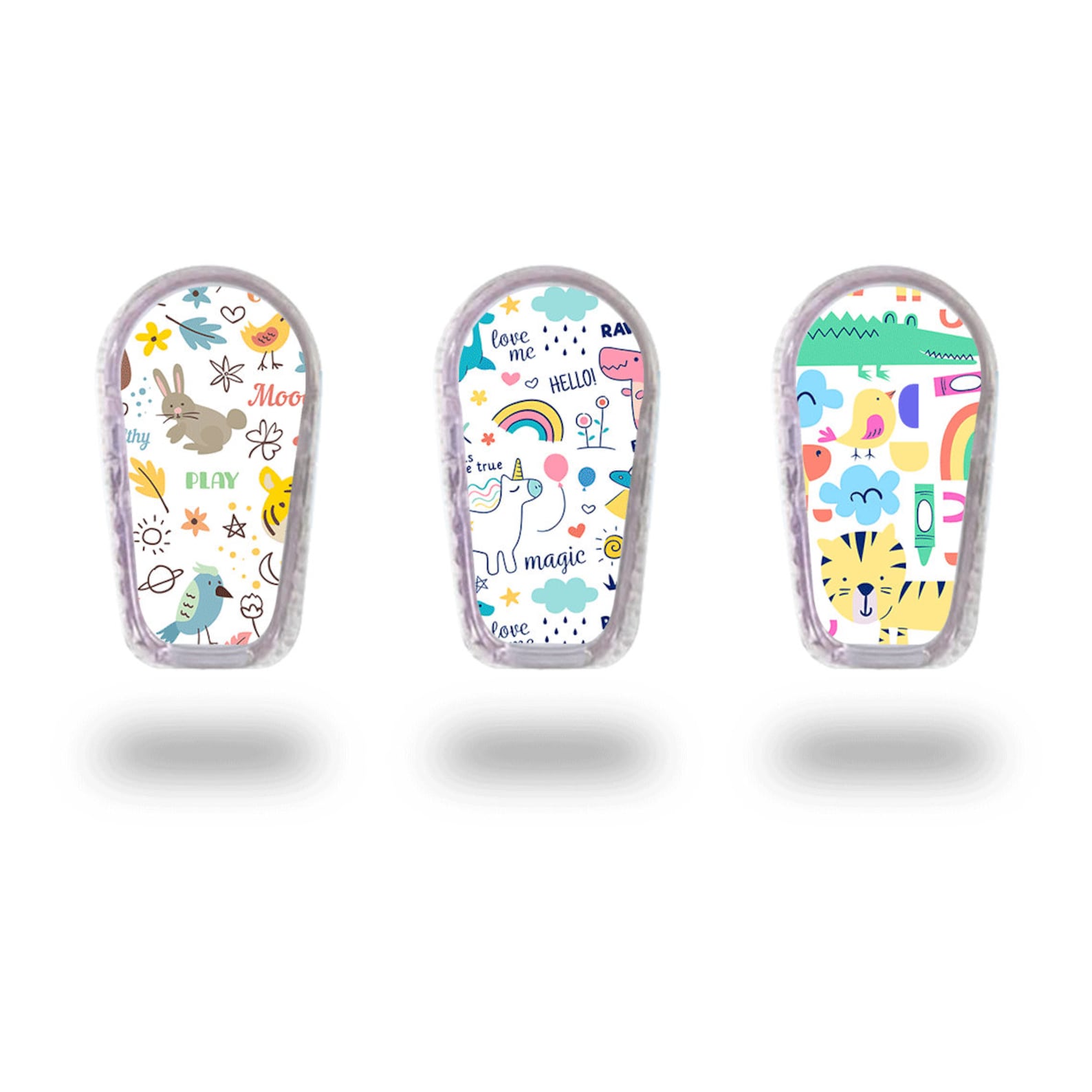 Doodle Dexcom G6 Transmitter Sticker, Diabetes Type 1, Diabetes Sticker ...