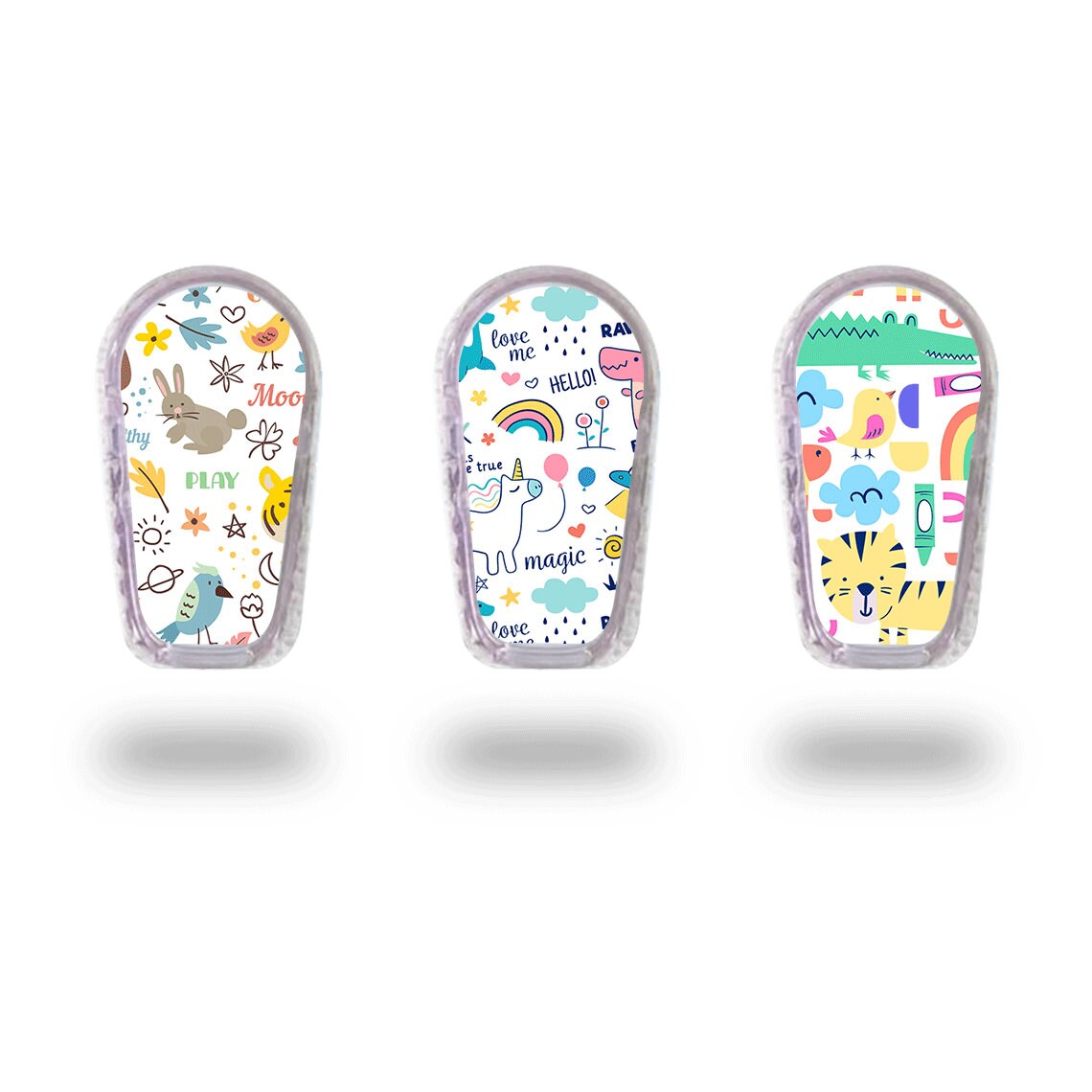 Doodle Dexcom G6 Transmitter Sticker, Diabetes Type 1, Diabetes Sticker ...