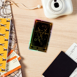 The Duel Tarot Holographic Sticker - Etsy