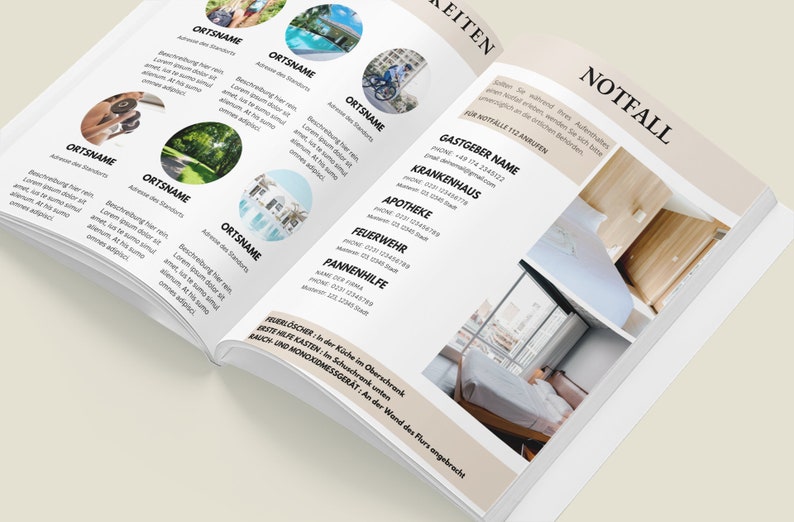 Welcome Folder Airbnb Templates Holiday Apartment Book, Holiday ...