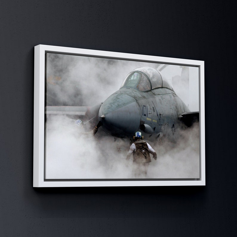 Fighter Jet Poster Fighter Jet Canvas Wall Decor Framed Art - Etsy