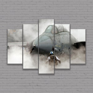 Fighter Jet Poster Fighter Jet Canvas Wall Decor Framed Art - Etsy