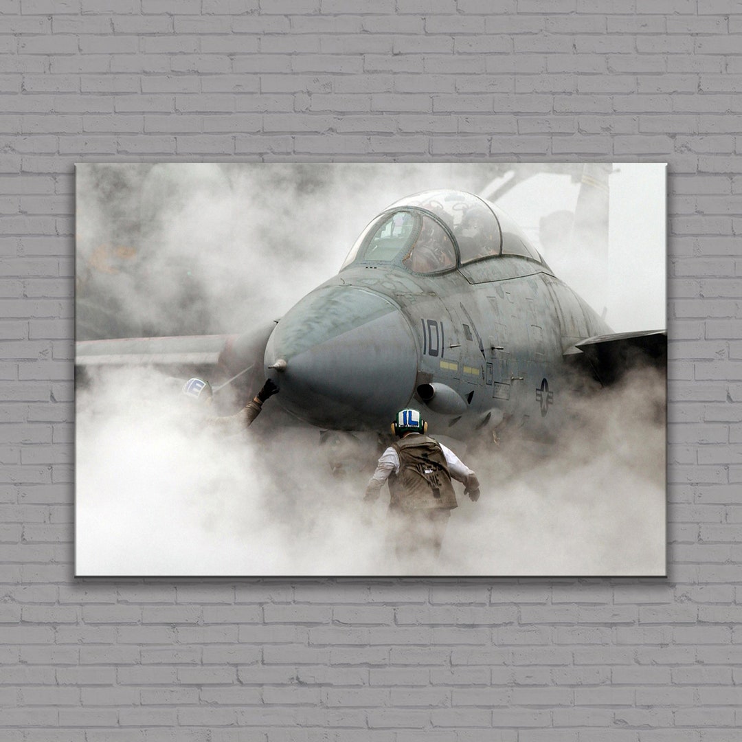 Fighter Jet Poster Fighter Jet Canvas Wall Decor Framed Art - Etsy