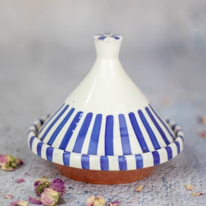 Moroccan Serving Tagine Plate and Lid, Handmade Pottery Tagines Pots ...