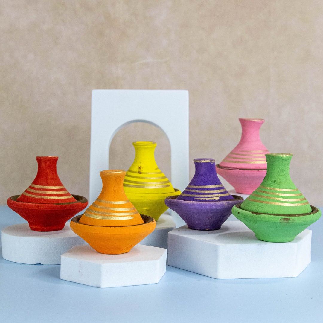 Berber Lip Stain: Moroccan Clay Pot Lipstick & Cheek Stain - Etsy