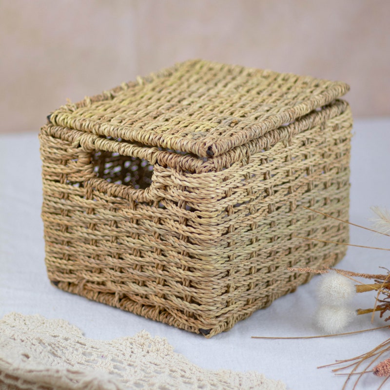 Small Wicker Basket - Etsy