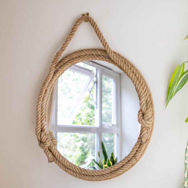 Rope Mirror - Etsy