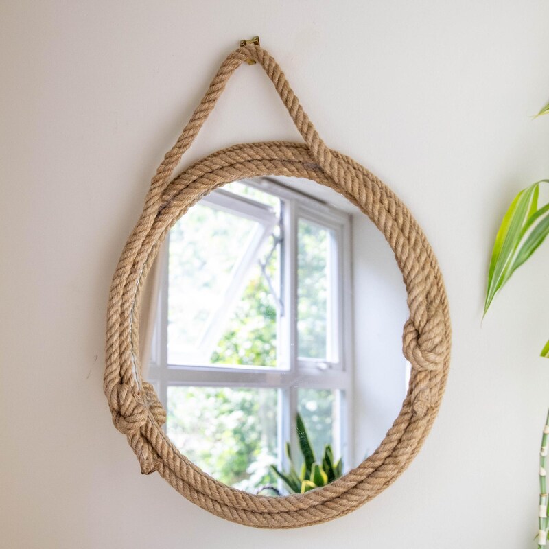 Rope Mirror - Etsy