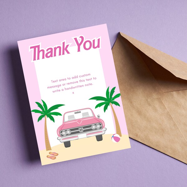 Barbie Thank You - Etsy