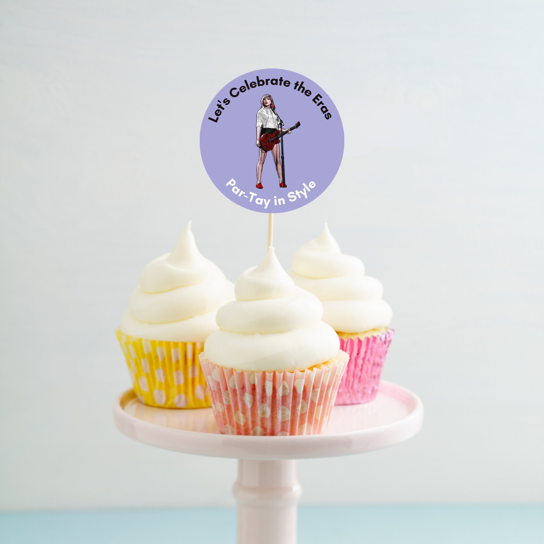 Taylor Swift Cupcake Toppers Printable Taylor Swift Party - Etsy Australia