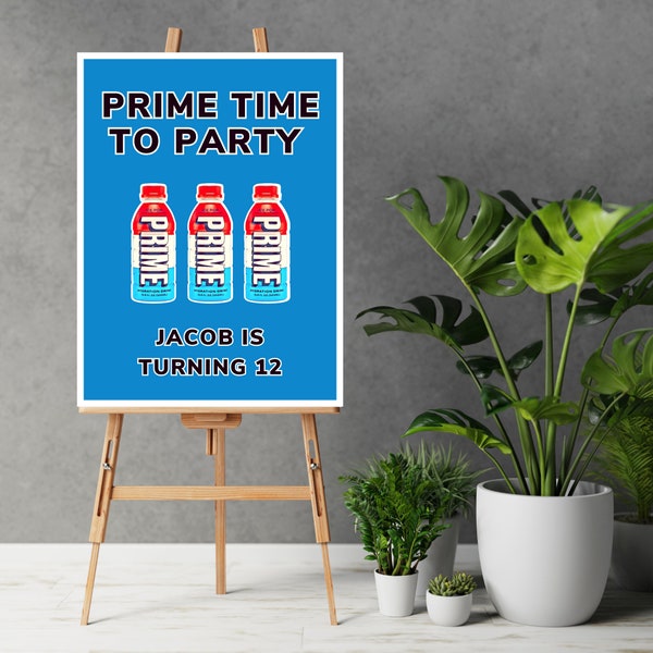 Prime Hydration Party Supplies - Etsy