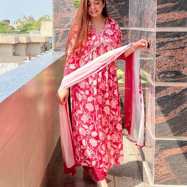 Aliya Cut Kurti - Etsy