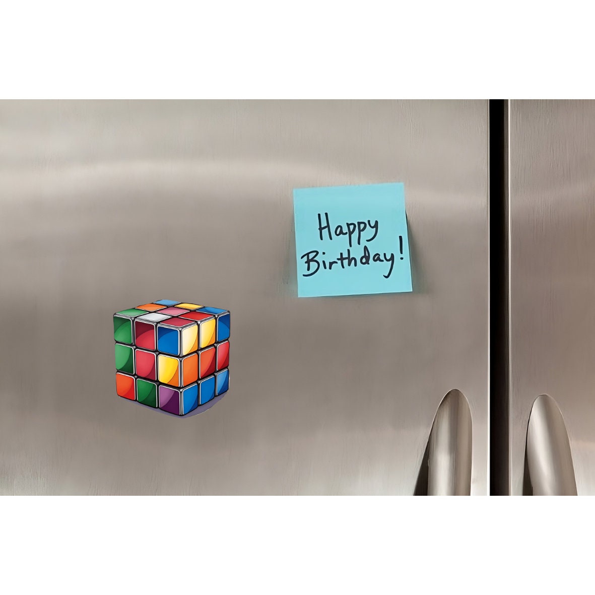 Retro Rubik's Cube Sticker | Puzzle Cube Sticker | Gift for Puzzle ...