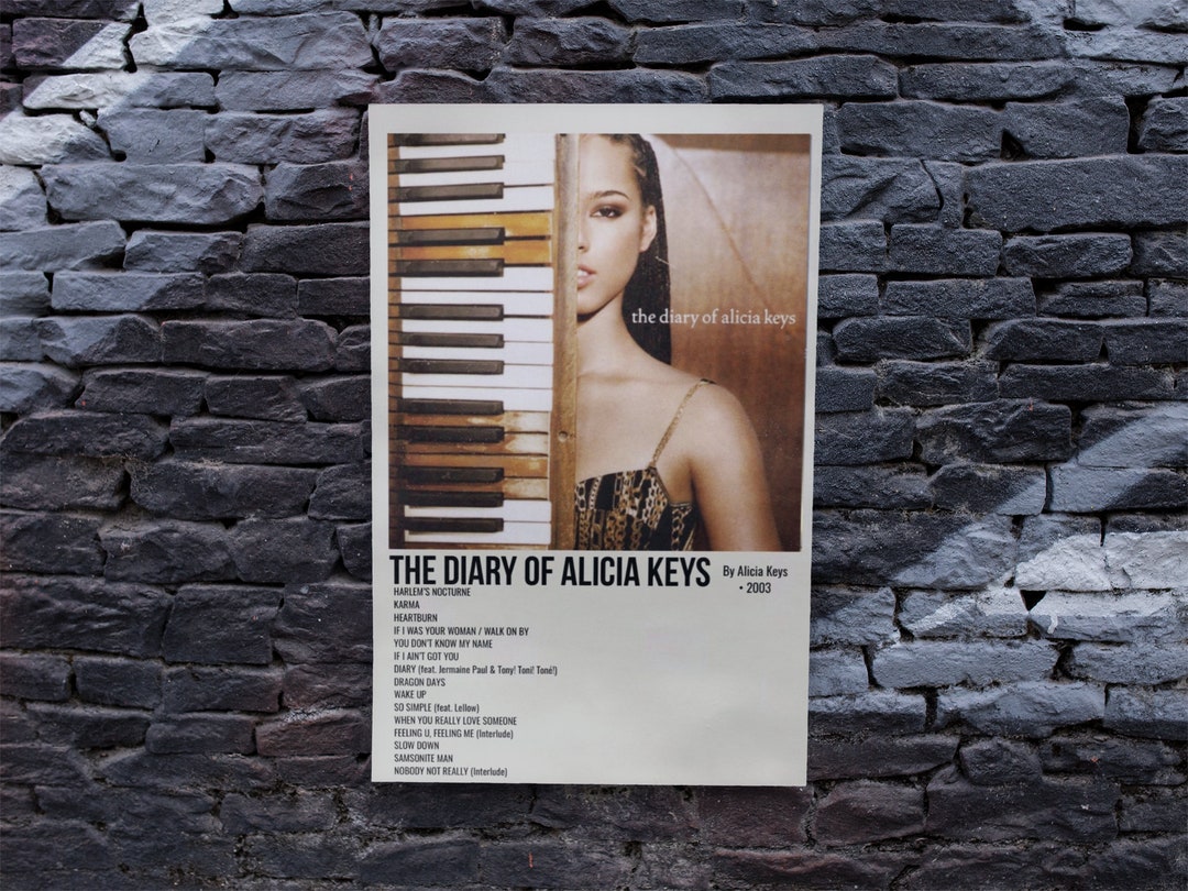 Alicia Keys Poster Wall Art Decor Print for Room Music Poster - Etsy