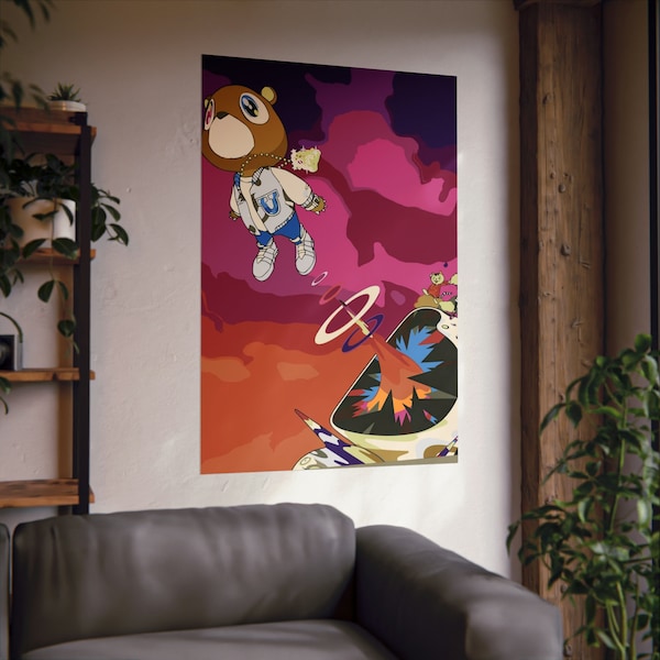 Kanye West Graduation Art - Etsy