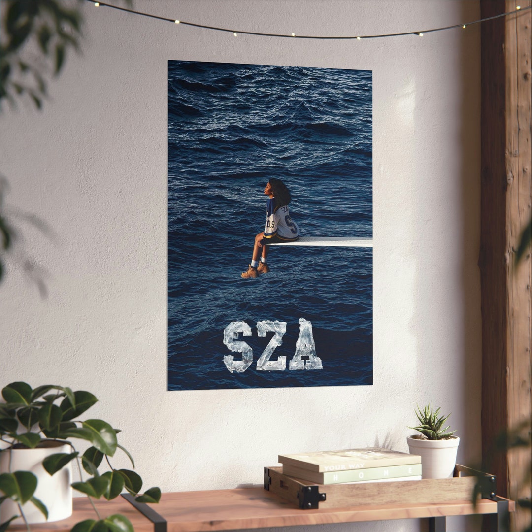 SZA 'SOS' Poster Wall Art Decor Print for Room Music Poster Wall Art ...