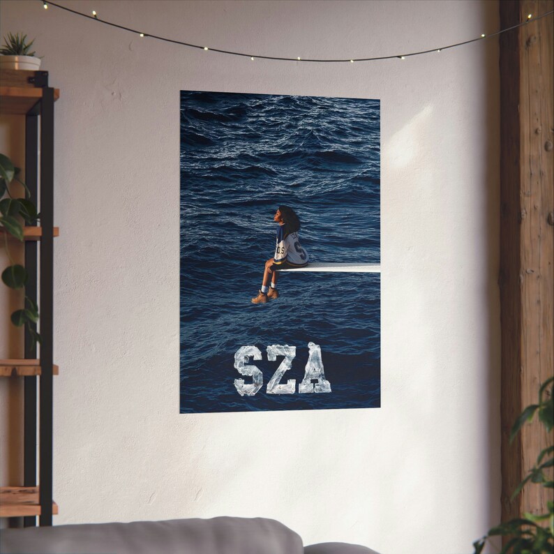 SZA 'SOS' Poster Wall Art Decor Print for Room Music Poster Wall Art ...