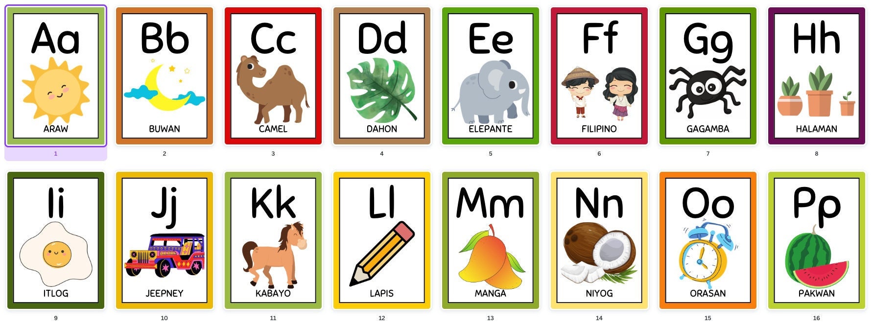 Filipino Alphabet 28 Cards Flashcards Tagalog Canada 60 OFF Filipino Alphabet 28 Cards Flashcards Tagalog Canada 60 OFF