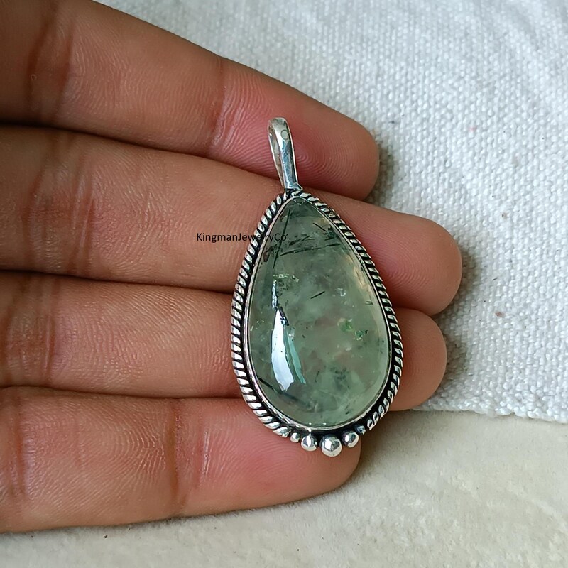 Prehnite Jewelry - Etsy
