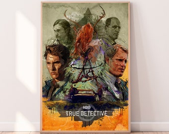 True Detective Poster - Etsy