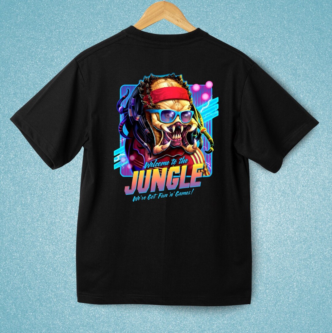 The Predator T-shirt the Predator Movie Poster Shirt 80s - Etsy