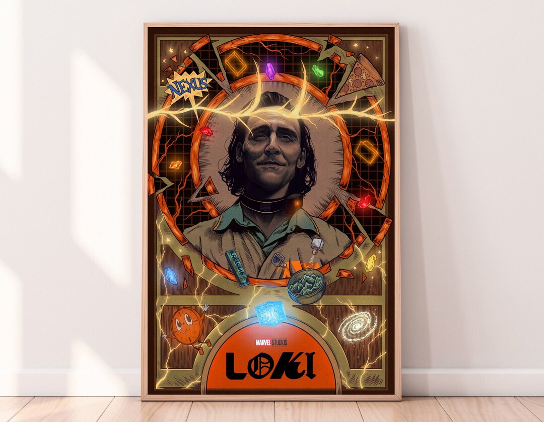Loki Poster Loki Tv-series Poster Loki Fan Art Poster - Etsy