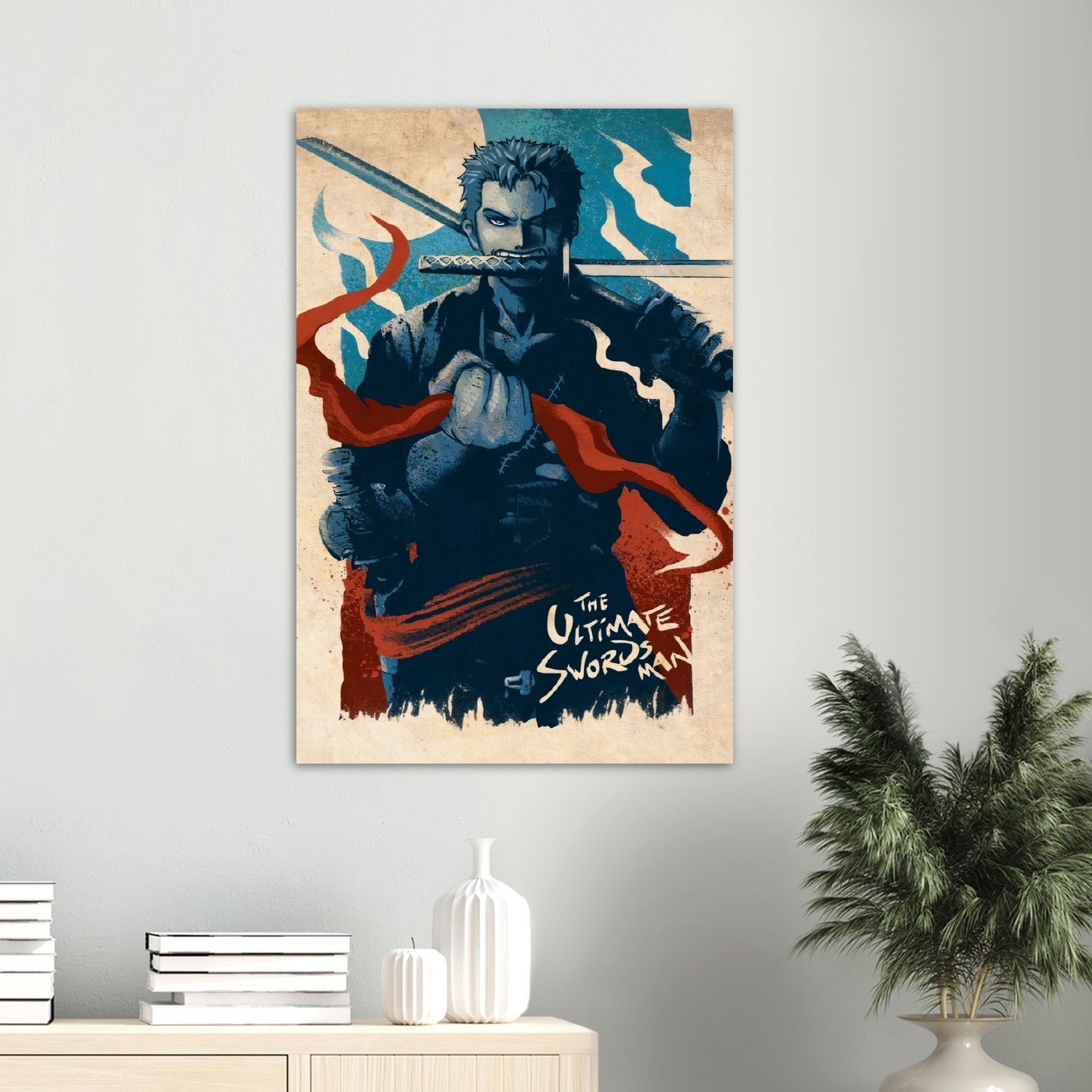 Zoro Poster Roronoa Zoro Poster Vintage Movie Poster Print Art Anime ...