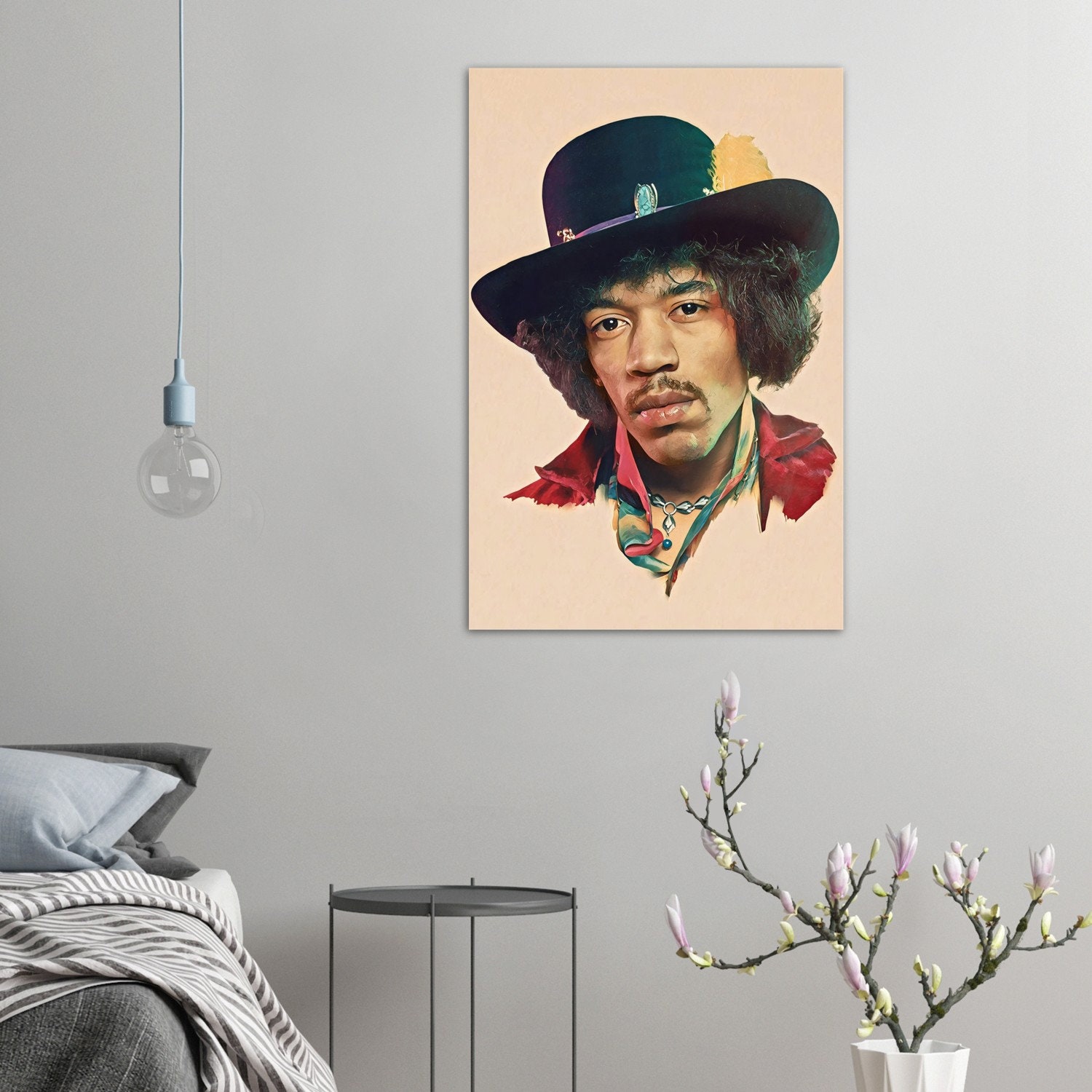 Jimi Hendrix Poster Jimi Hendrix Photo Poster Jimi Hendrix Wall Art ...