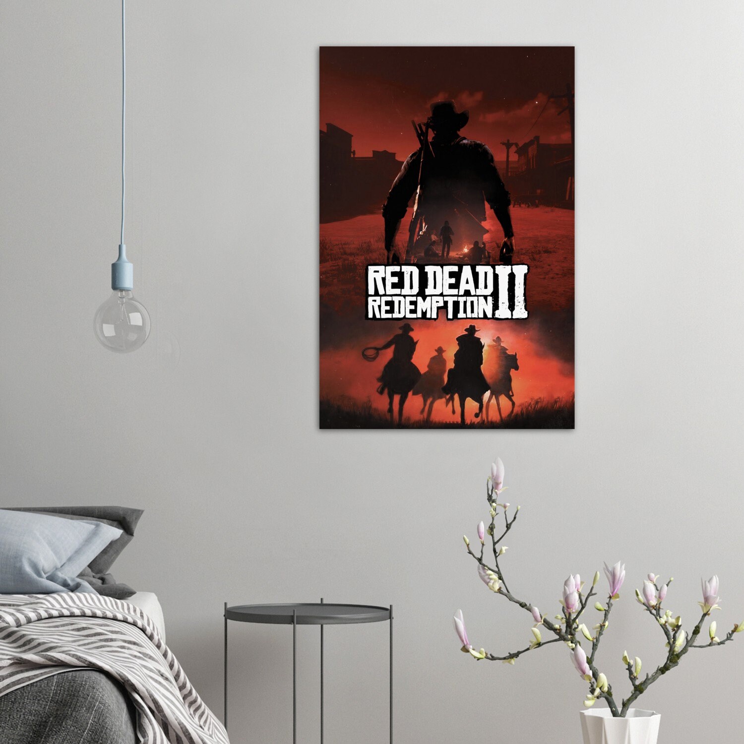 Red Dead Redemption Poster Red Dead Redemption 2 Poster Arthur Morgan ...