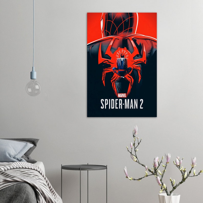Spider-man 2 Poster Spider Man 2 Poster Spider Man 2023 - Etsy