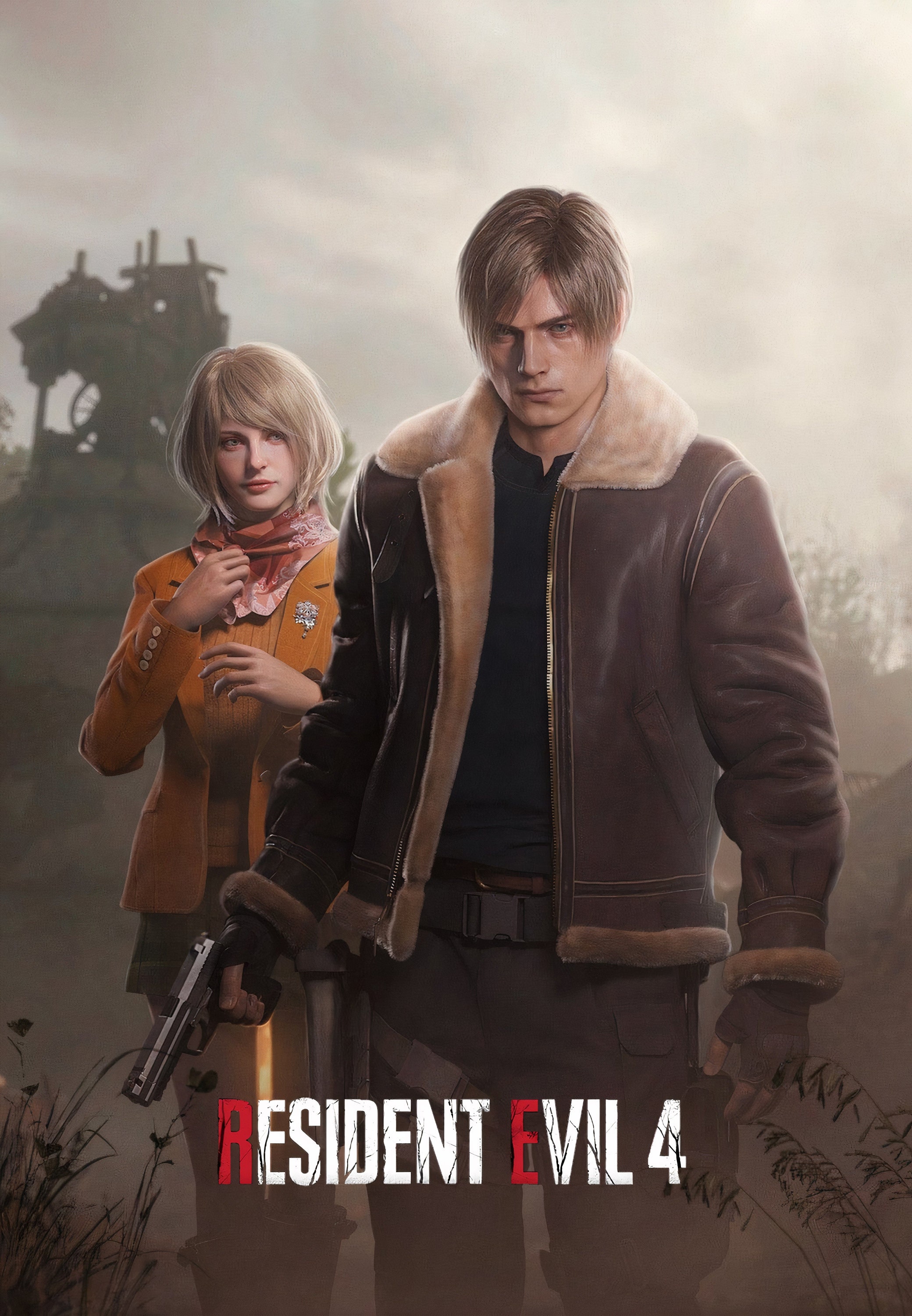 Resident Evil Inspired Poster Resident Evil 4 Poster Game Poster Leon S ...