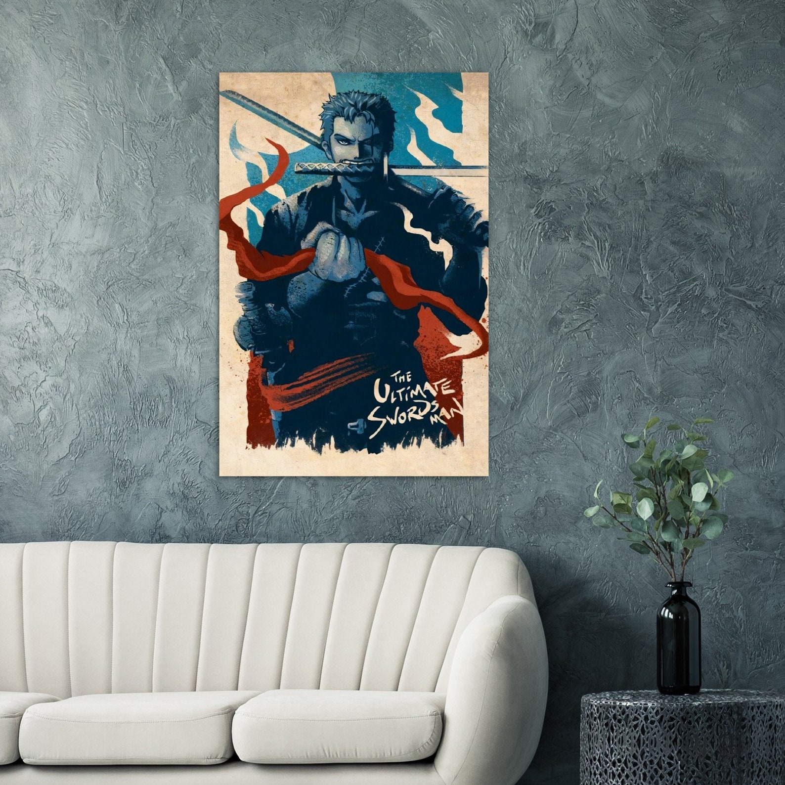 Zoro Poster Roronoa Zoro Poster Vintage Movie Poster Print Art Anime ...