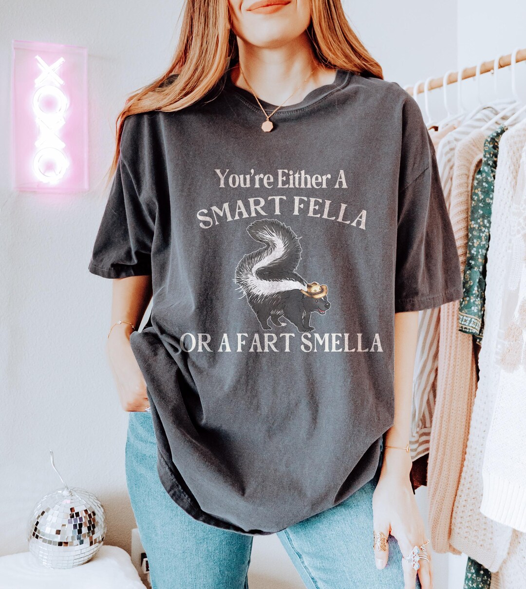 Funny Smart Fella Shirt or a Fart Smella Tshirt | Comfort Colors ...