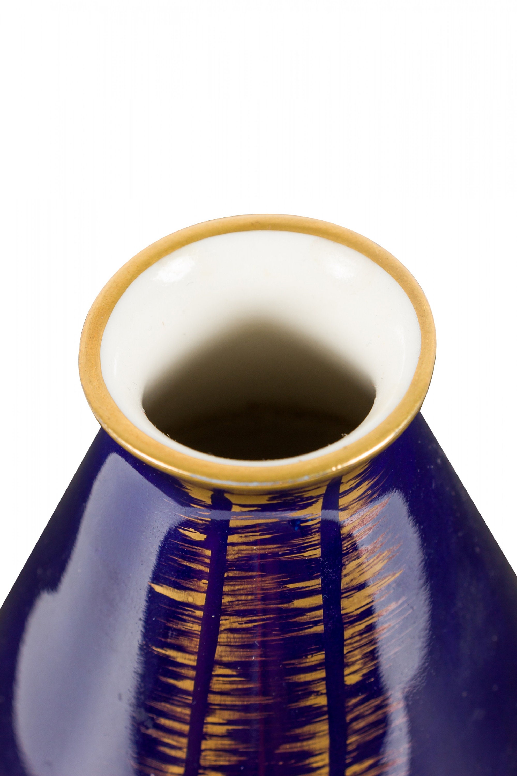 Graf Von Henneberg Mid-century German 'echt Kobalt' Design Ceramic Bud ...