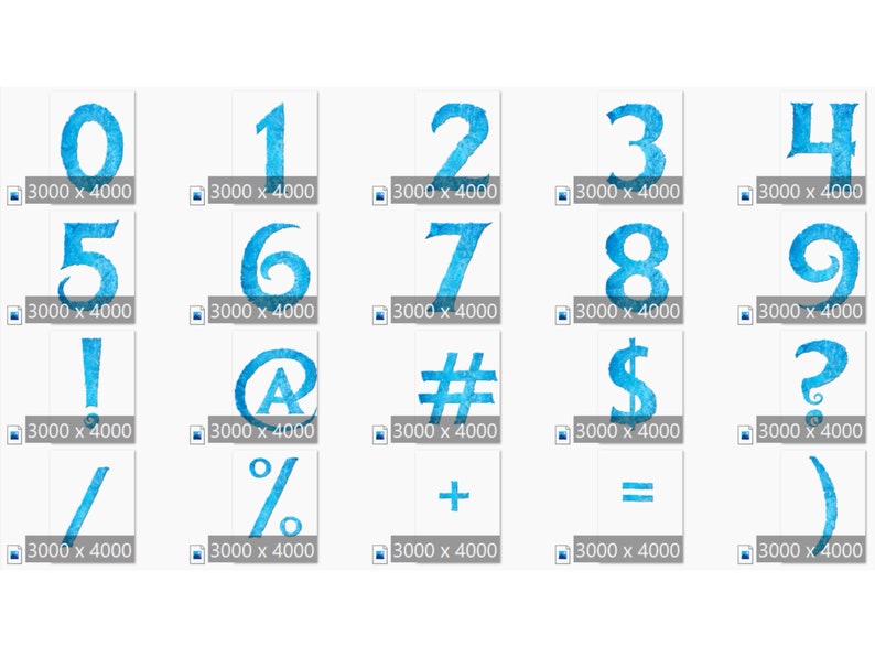 Frozen Font Collection: Alphabet, Numbers, Symbols (SVG, PNG) - Etsy