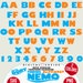 Big Hero Alphabet Font SVG PNG, Big Hero Letters Numbers, Baymax ...