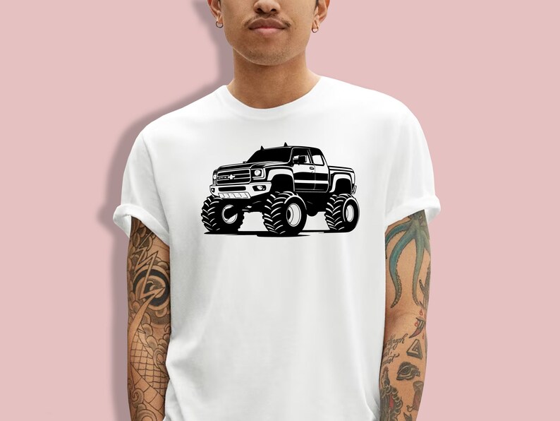 Monster Truck Mania SVG PNG Collection I High-resolution - Etsy