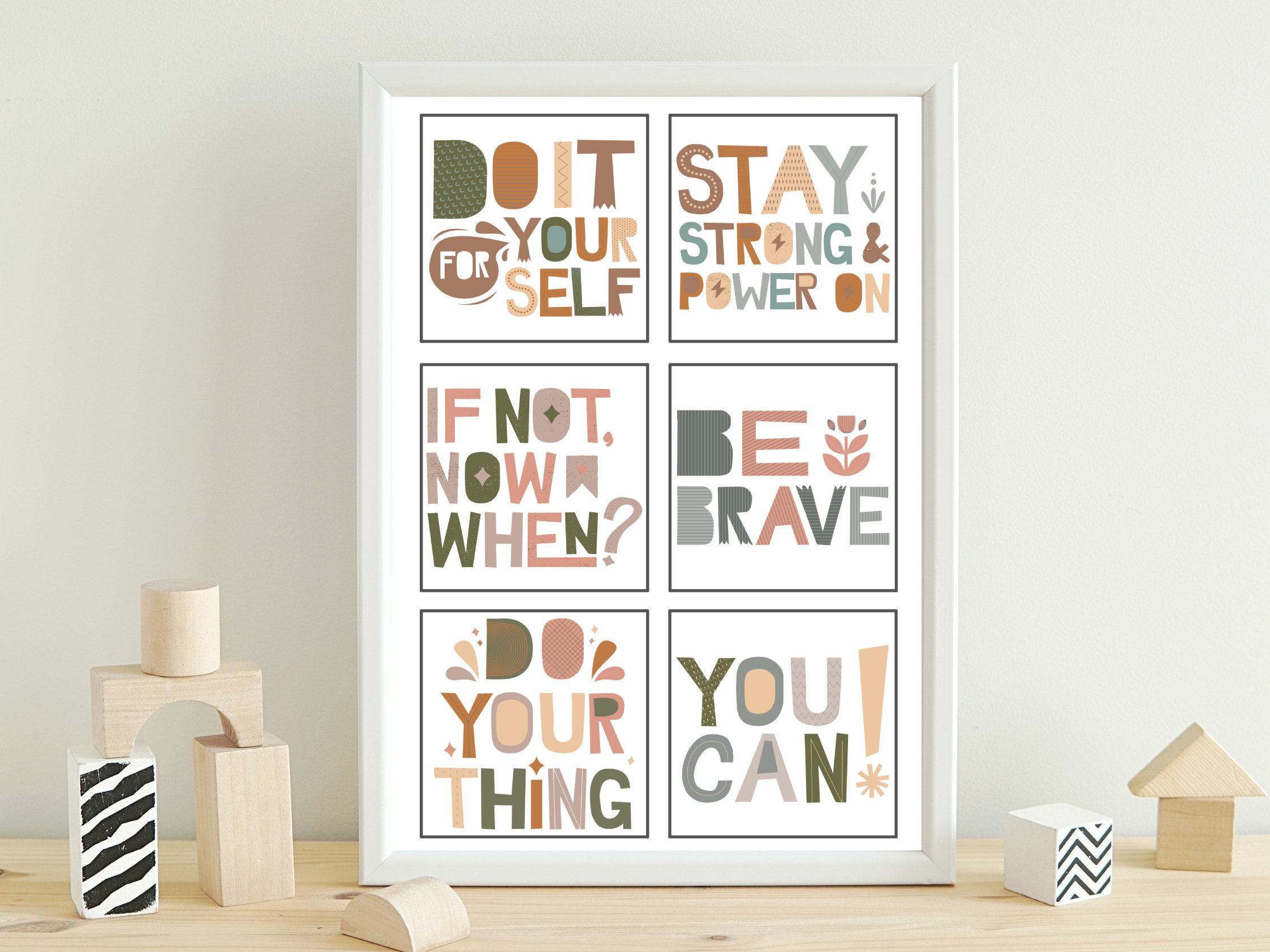 Affirmation Positive Posters PDF PNG JPG I Motivational Aspirational ...