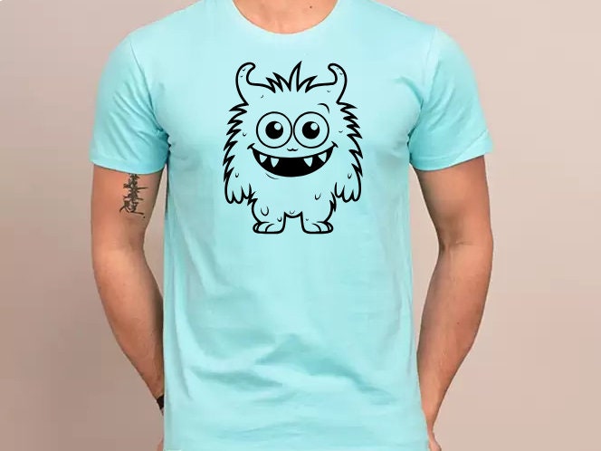 Cute Little Monsters Clipart Collection SVG PNG I Monsters Transparent ...