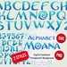 Zootopia Alphabet Font SVG PNG Zootropolis Letters, Numbers Movie ...