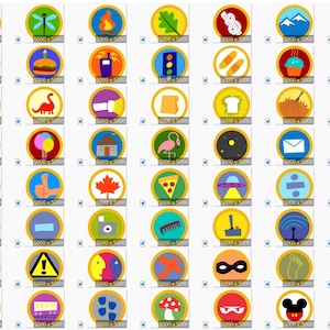 Wilderness Explorer Badges SVG PNG Bundle: 105 Patches Stickers ...