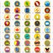 Wilderness Explorer Badges SVG PNG Bundle: 105 Patches Stickers ...