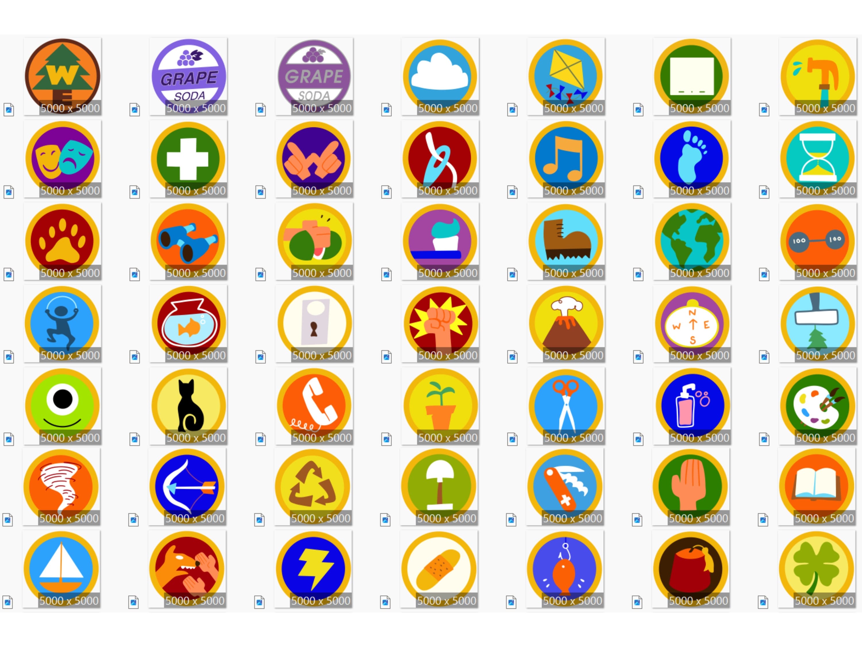 Wilderness Explorer Badges SVG PNG Bundle, Wilderness Explorer Patches Sticker Svg Collection ...